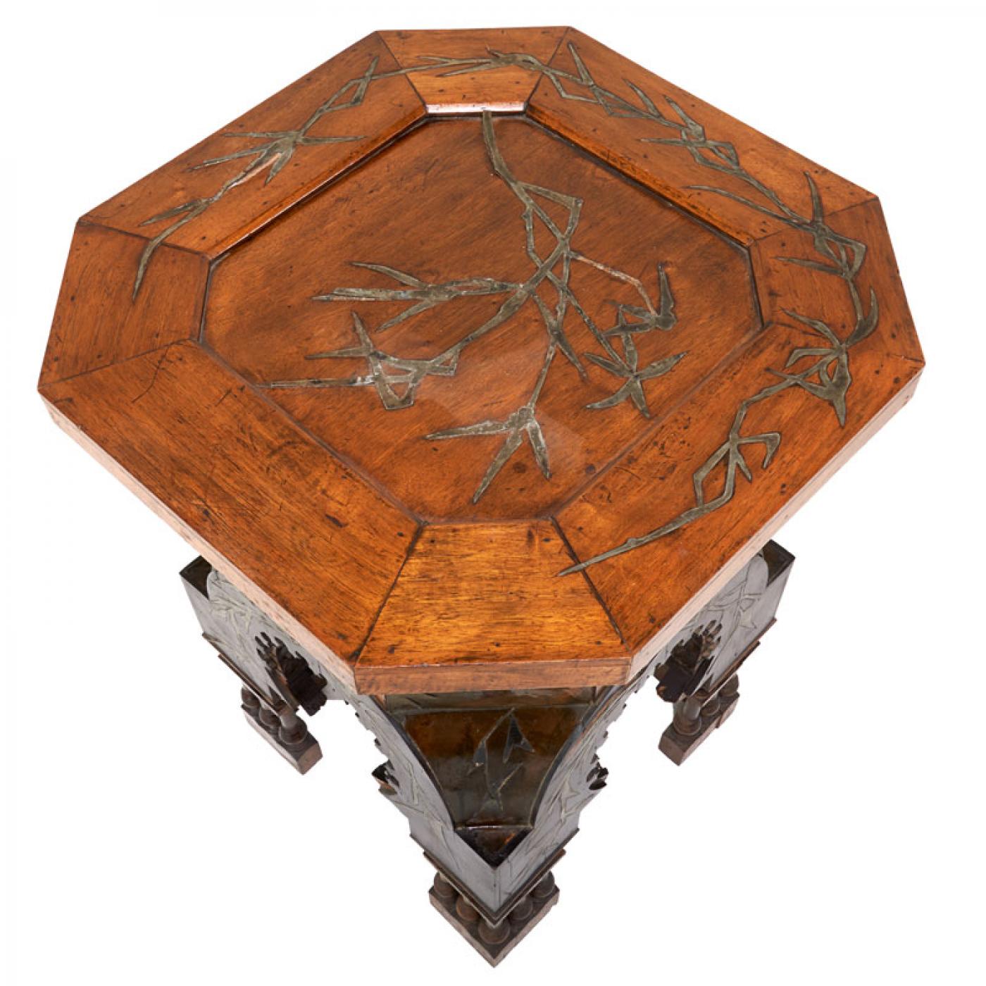 Carlo Bugatti - Rare side table by Carlo Bugatti