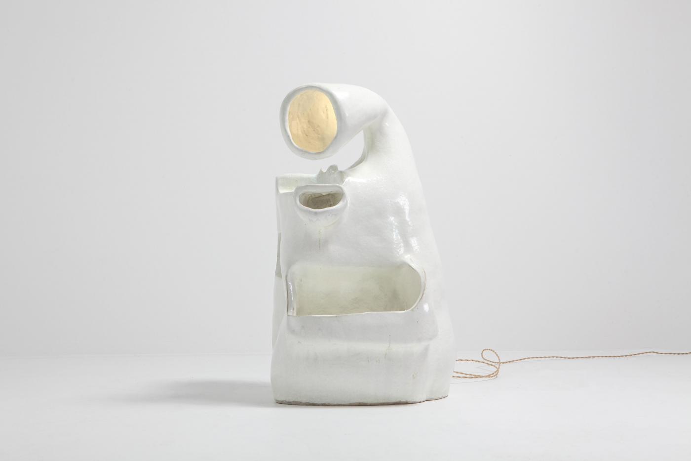 Carlo Lorenzetti - Bedside 2 Stoneware Sculpture by Carlo Lorenzetti