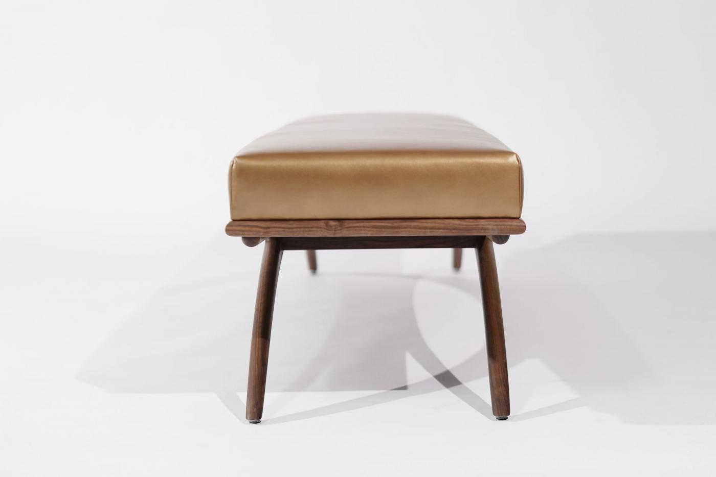 Carlos Solano-Granda - Convex Bench Series 72 in Natural Walnut