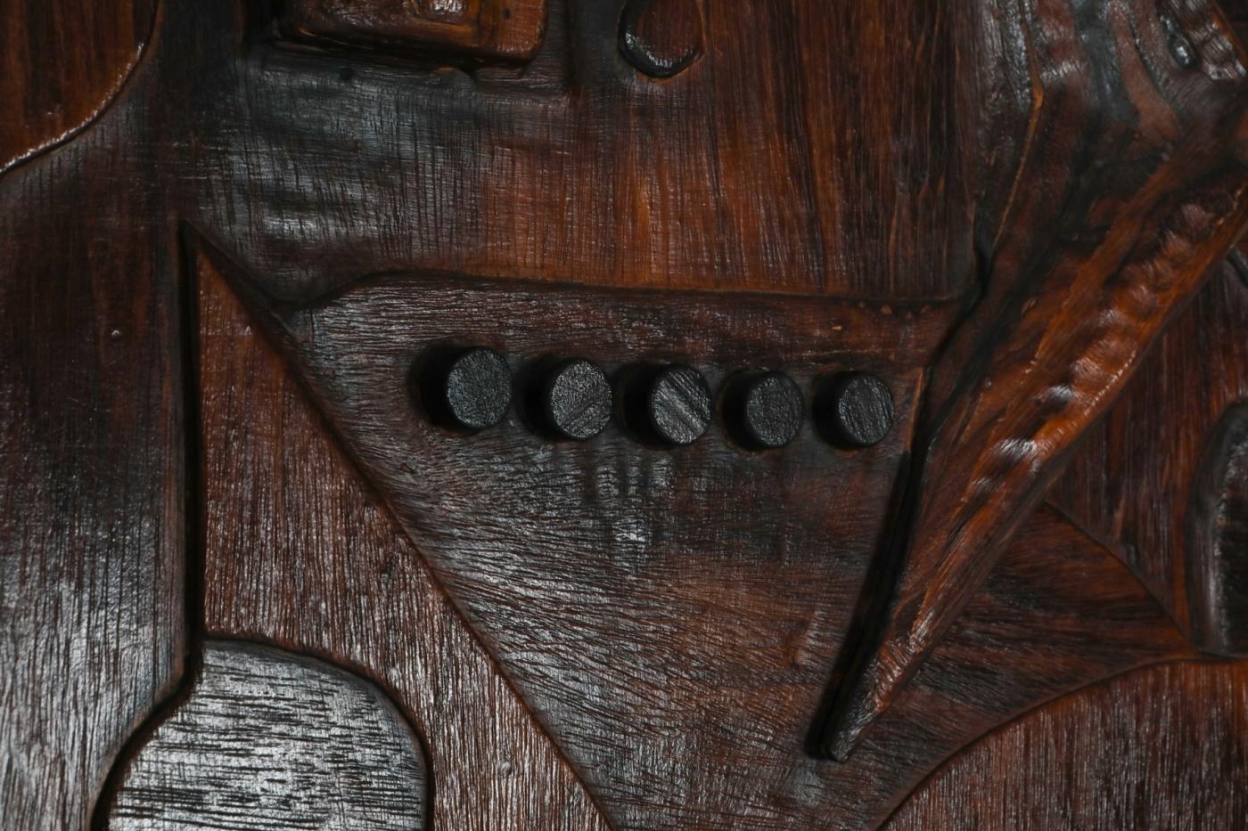 Carved Wall Panel by Studio Ponzio, Italy - 1930's