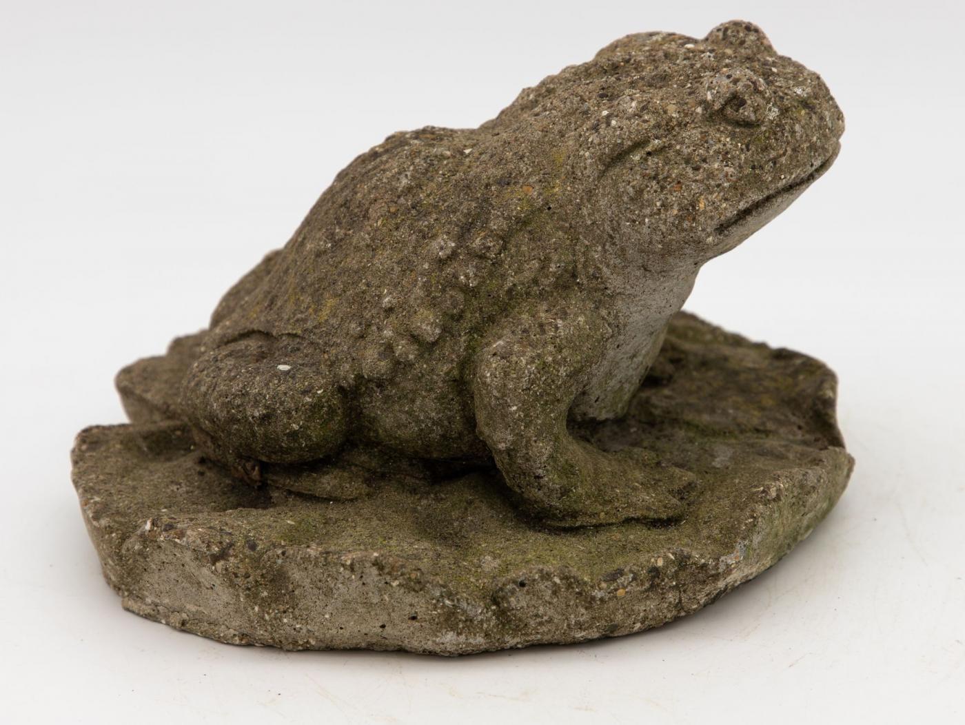 Cast Stone Frog