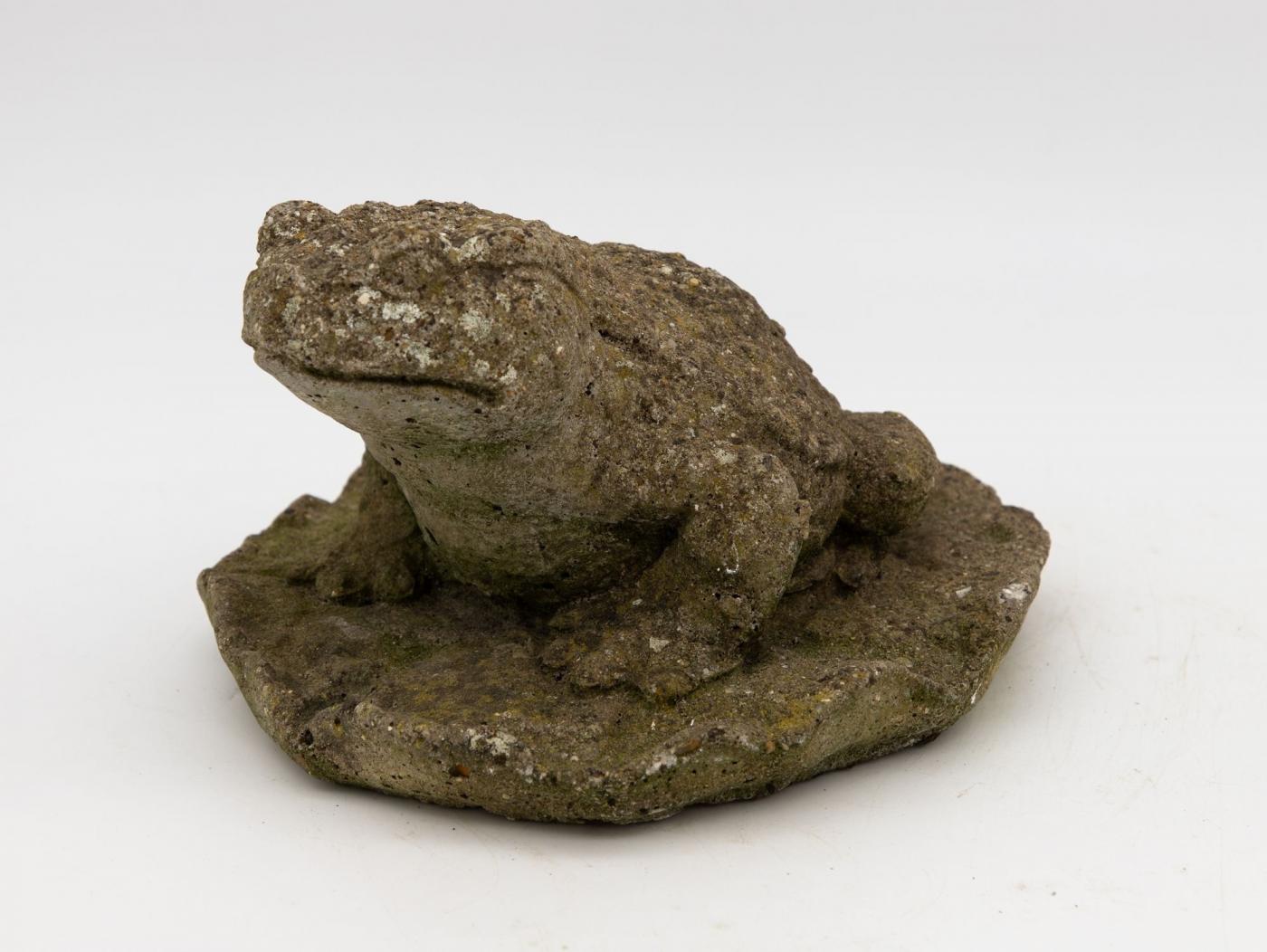 Cast Stone Frog