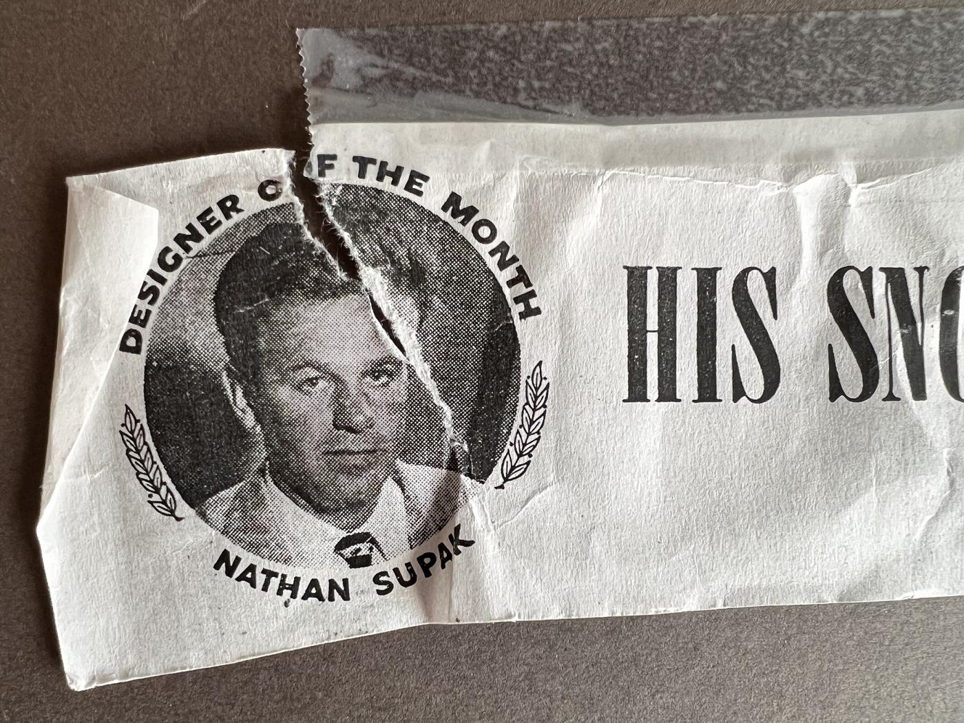 Charles Addams - Macabre Cowboy Themed Weather Winky Kids Ad - Mid ...