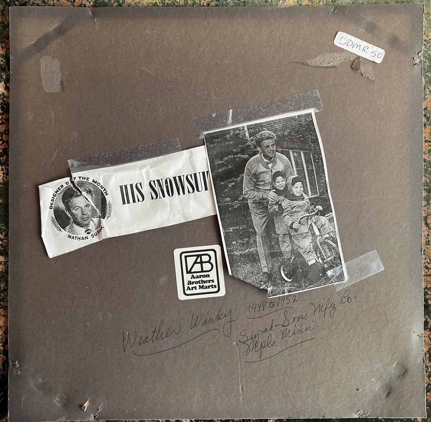 Charles Addams - Macabre Cowboy Themed Weather Winky Kids Ad - Mid ...