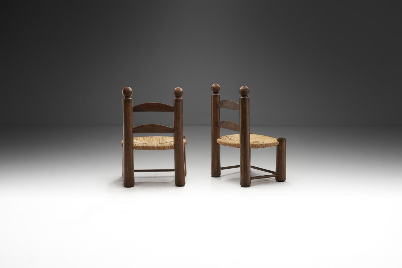 Charles Dudouyt - "Chaises Basses" Low Chairs by Charles Dudouyt ...