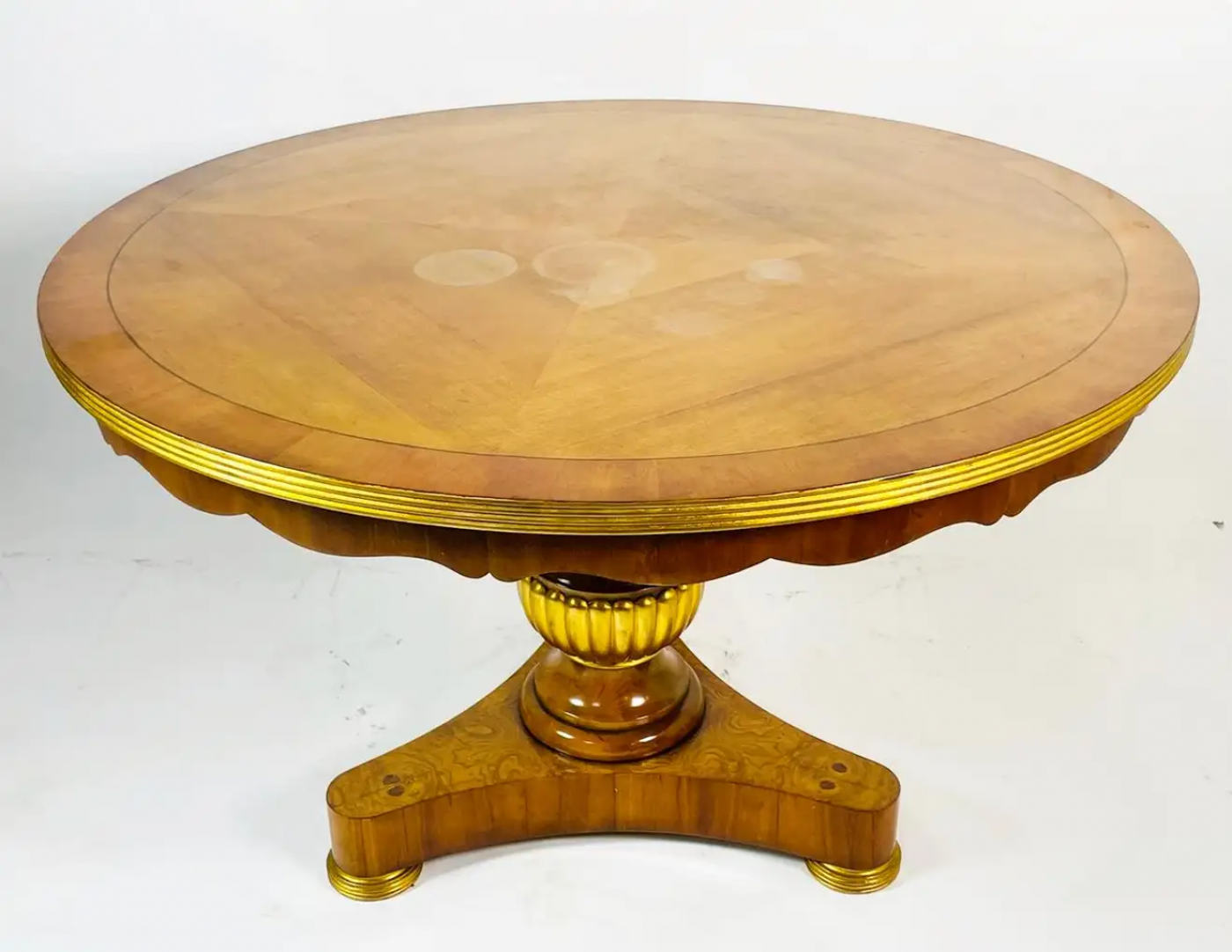 Charles Pollock - Charles Pollock for William Switzer Giltwood Center /Dining Table
