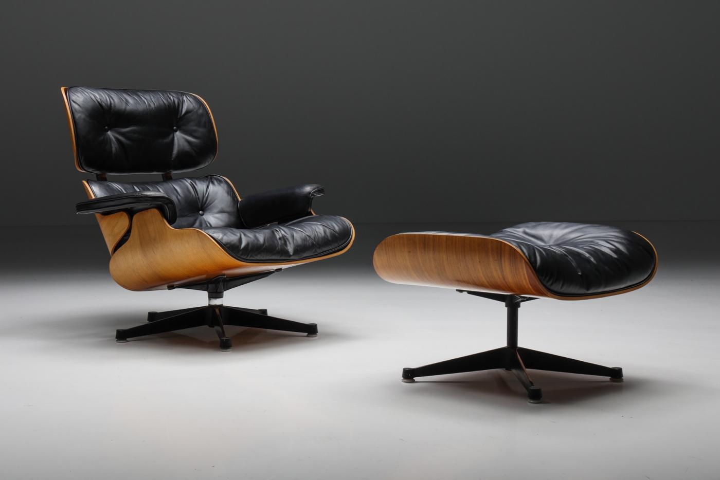 Charles & Ray Eames - Eames Lounge Chair & Ottoman for Herman Miller - 1957