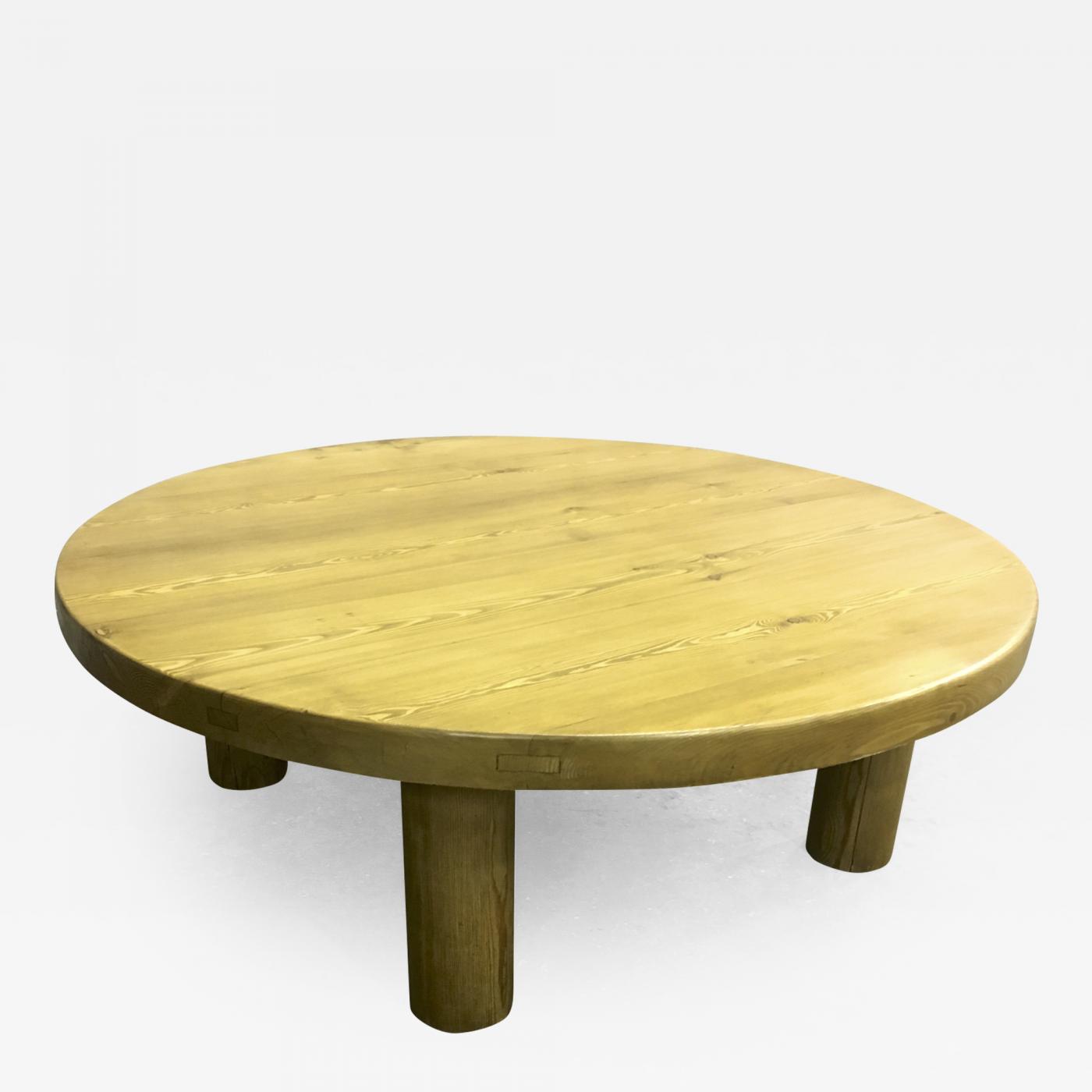 Charlotte Perriand - Charlotte Perriand Sturdy Pine Meribel Coffee Table