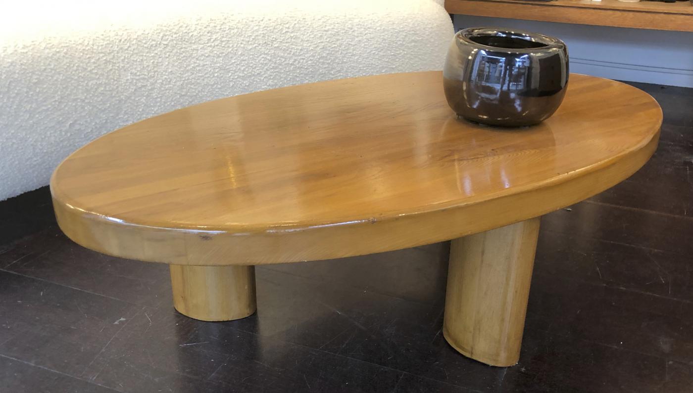 Charlotte Perriand - Charlotte Perriand tripod forme libre coffee table