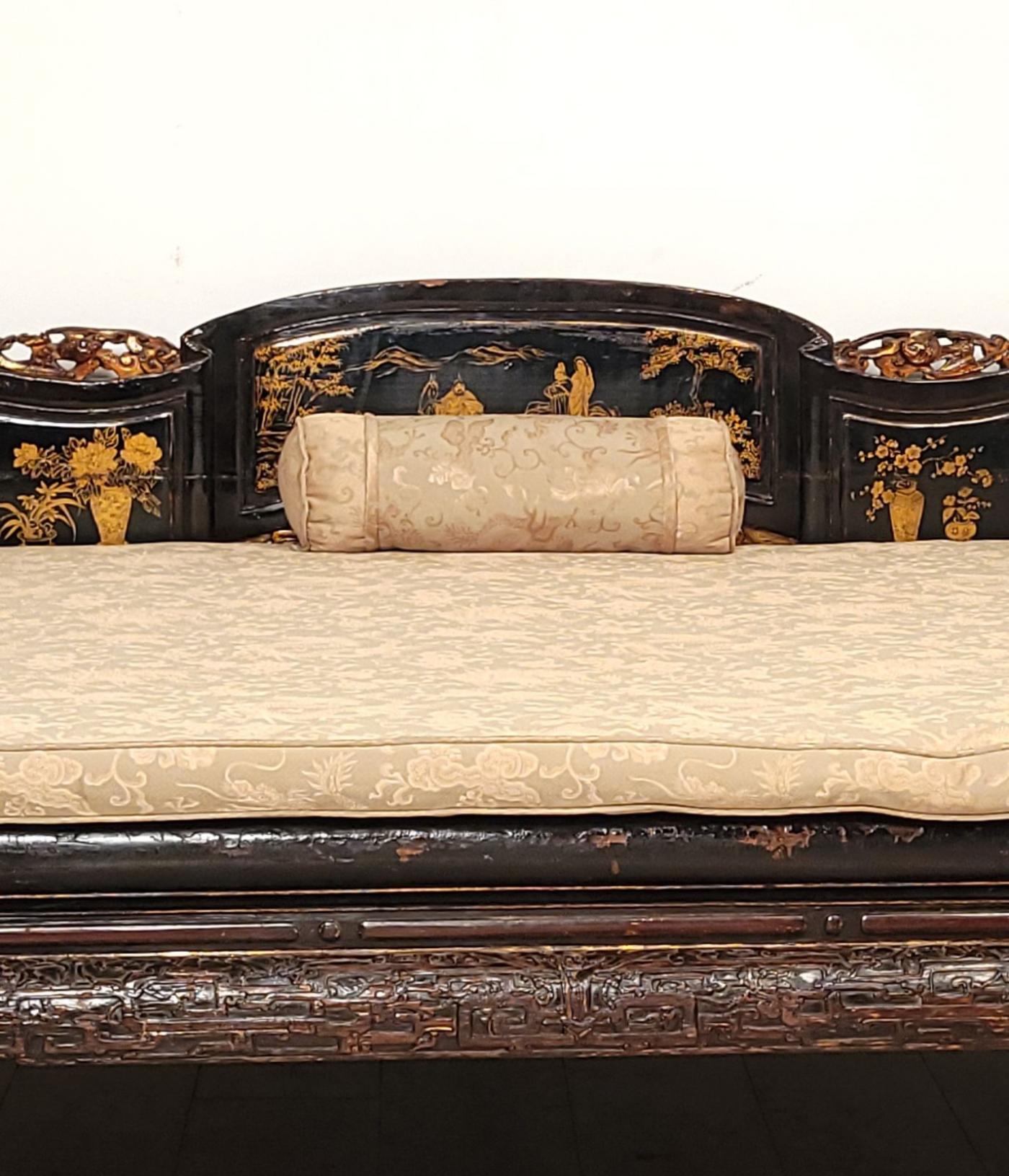 Chinese Opium Bed, circa 1890