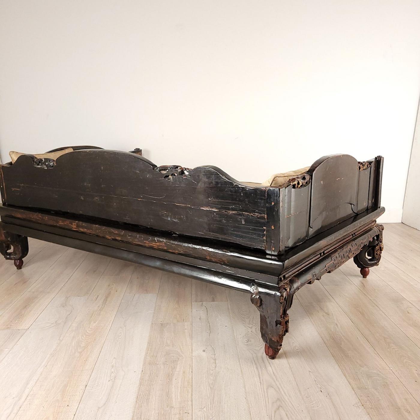 Chinese Opium Bed, circa 1890