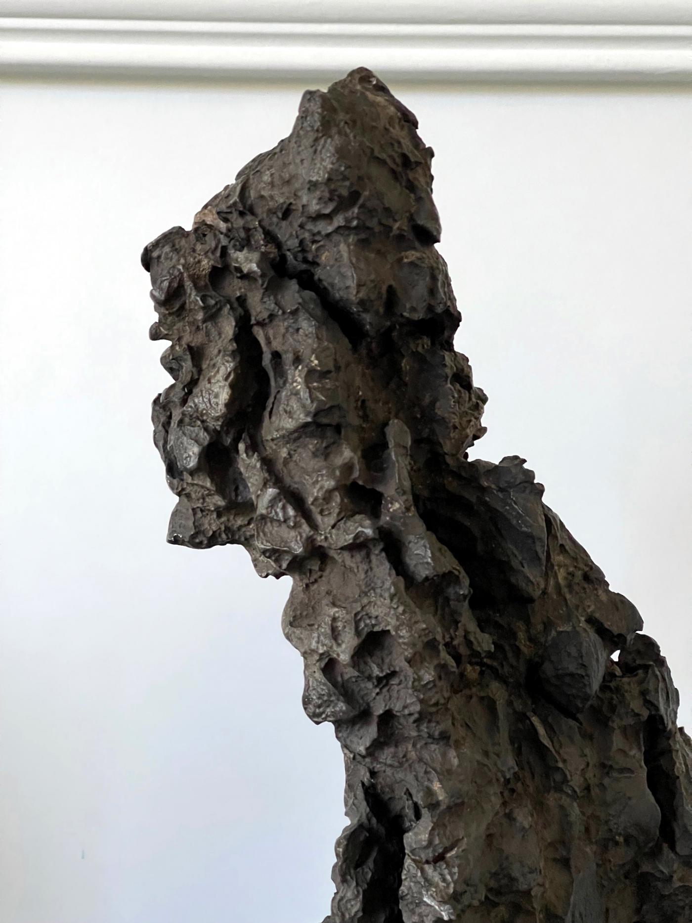 Chinese Scholar Rock Ying Stone on Display Stand