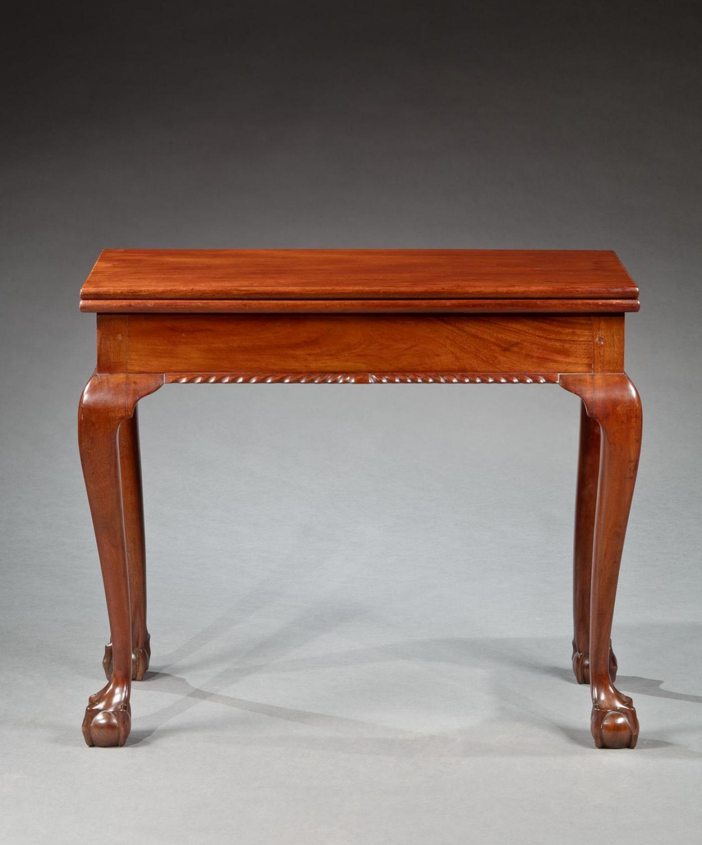 Chippendale Card Table
