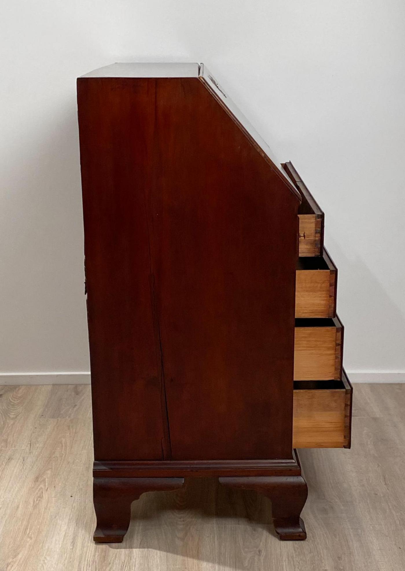 Chippendale Slant Front Desk, America Circa 1780