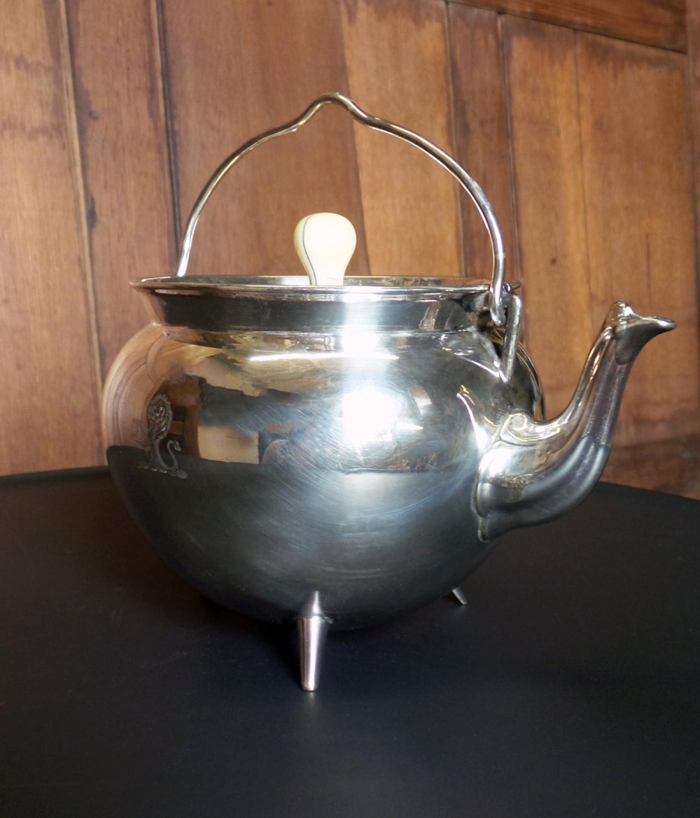 Christopher Dresser - Christopher Dresser Silver Teapot