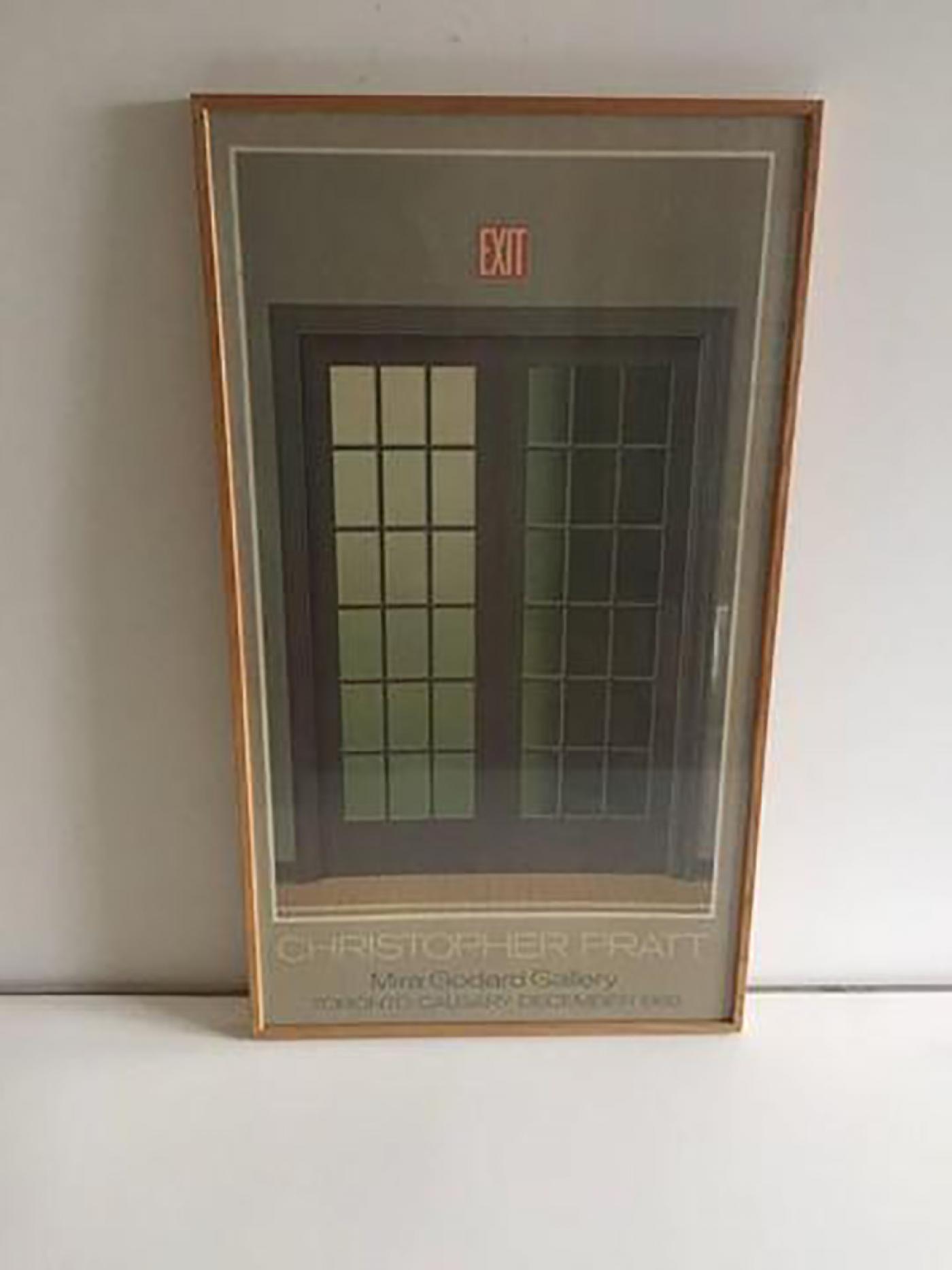 Christopher Pratt - Modern Poster of French Doors by Canadian Artist ...