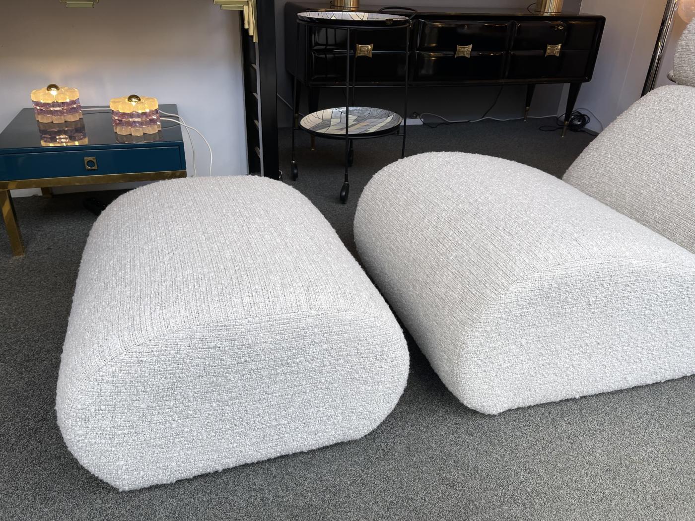 Cini Boeri - Bobo Relax Lounge Chair with Ottoman by Cini Boeri for ...