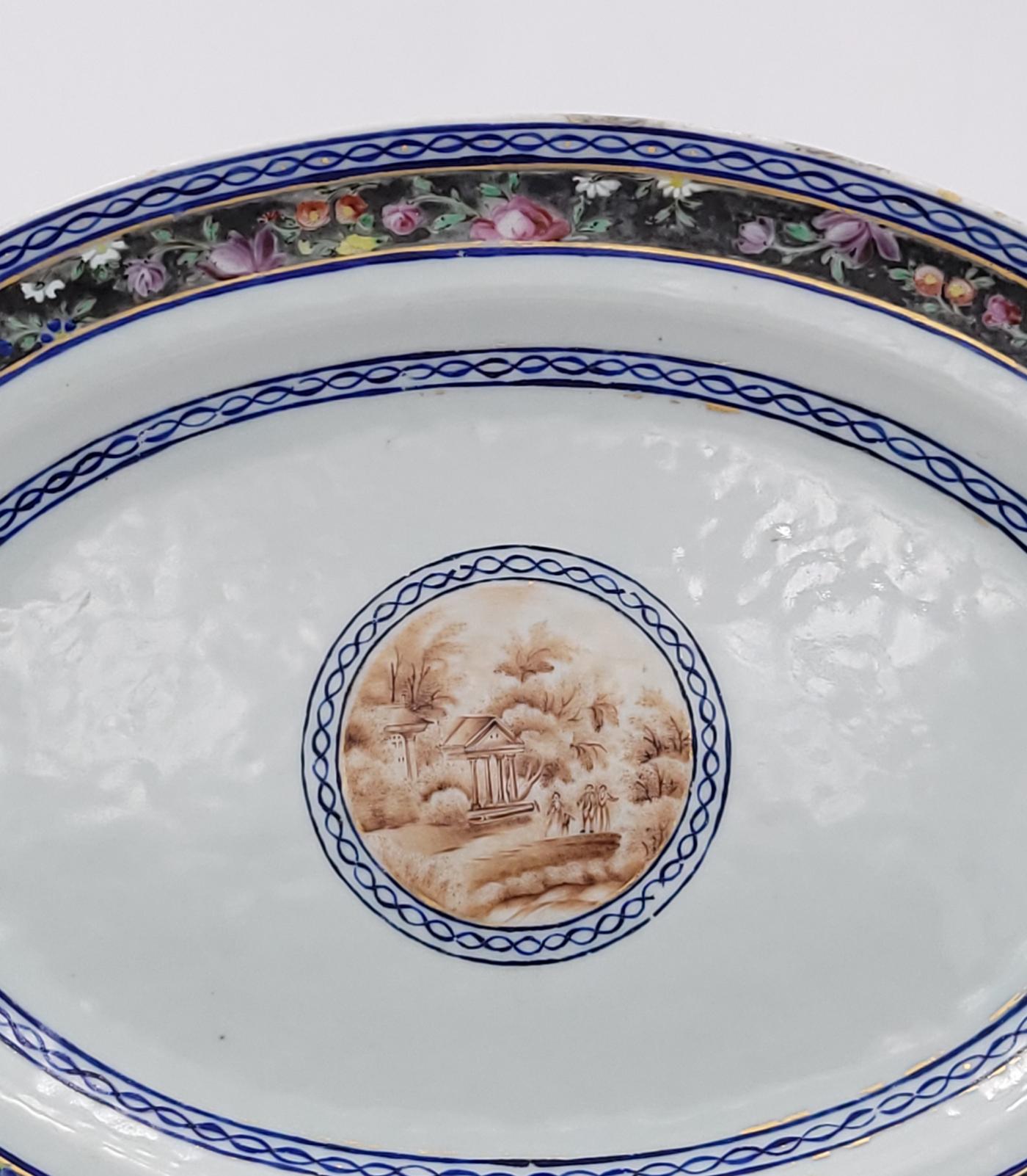 Chinese Porcelain - Circa 1830 American Chinese Export Porcelain
