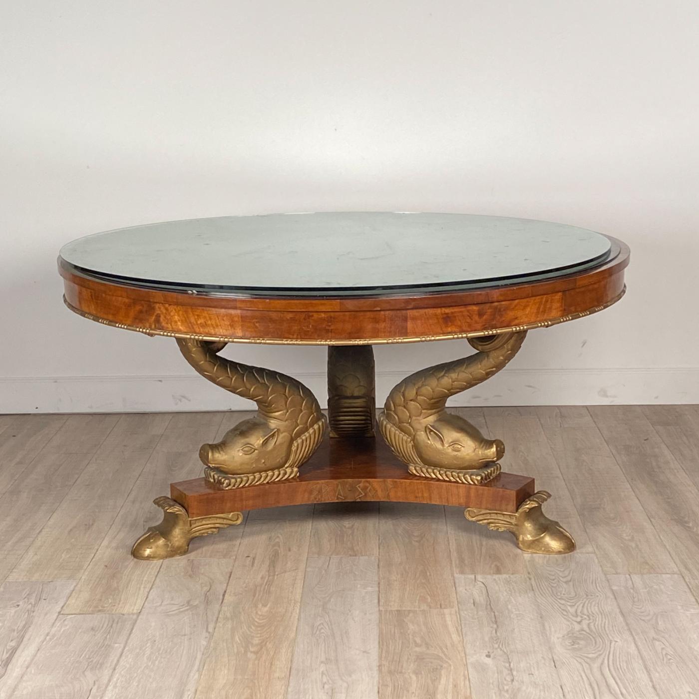 Circa 1980 Bespoke Round Dining Table
