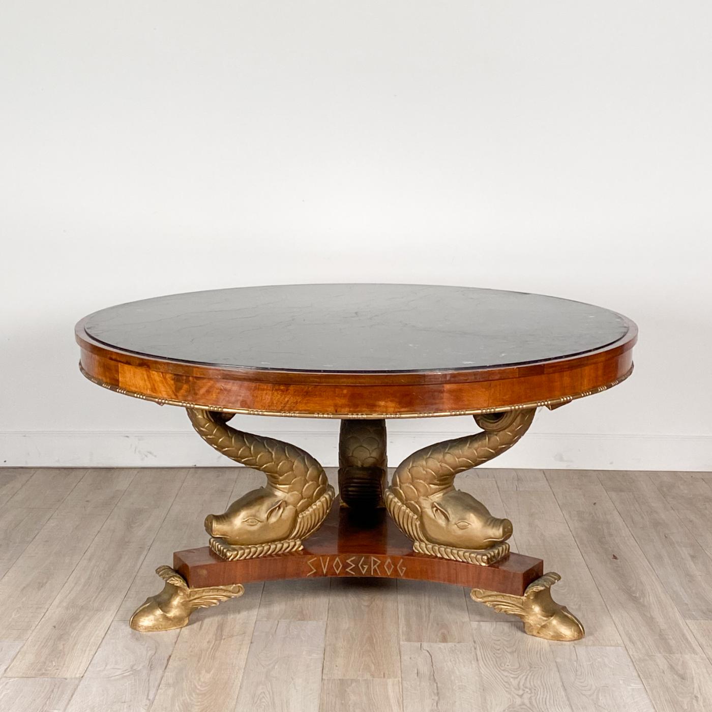 Circa 1980 Bespoke Round Dining Table