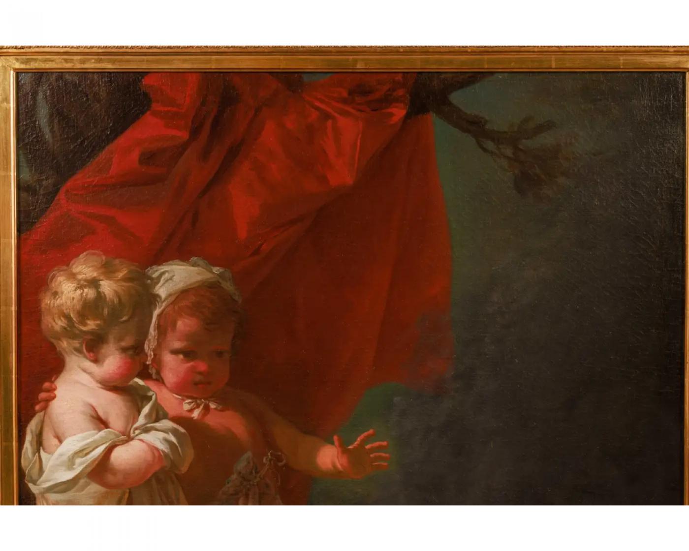 Circle of Jean Honore Fragonard (1732–1806) A Painting of Three Putti ...