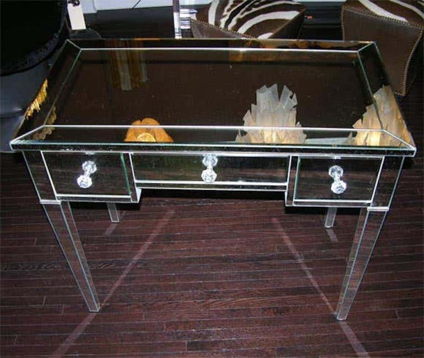 Classic Modern Mirrored Desk