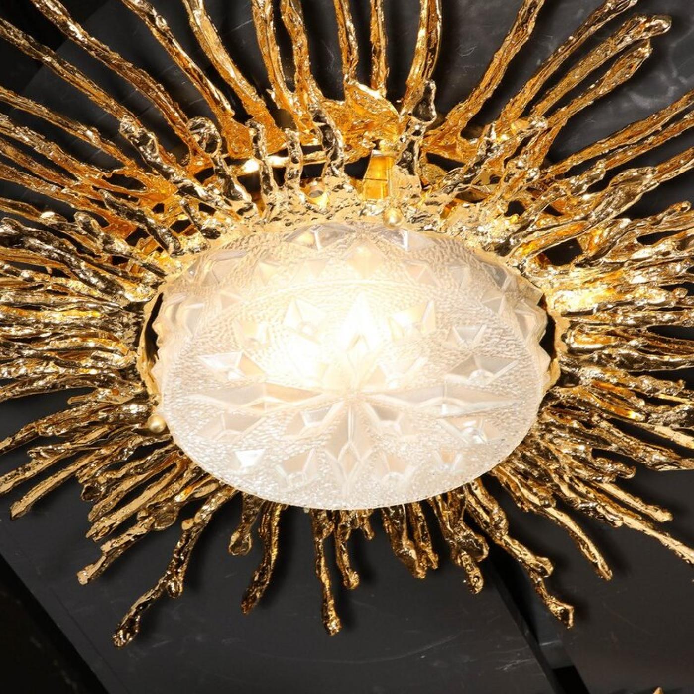 Claude Victor Boeltz - Claude Boeltz Exploded Bronze & 24-Karat Gold ...