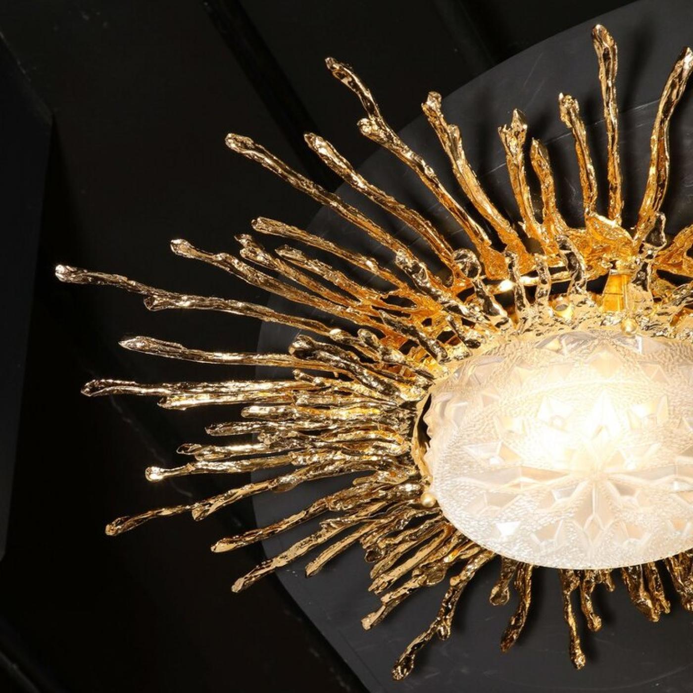 Claude Victor Boeltz - Claude Boeltz Exploded Bronze & 24-Karat Gold ...