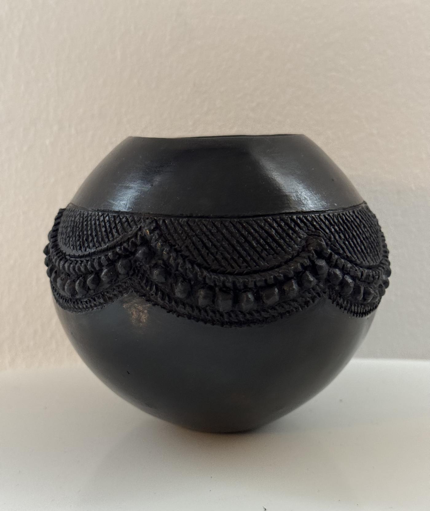 Contemporary Zulu Beer Cup by Jabu Nala