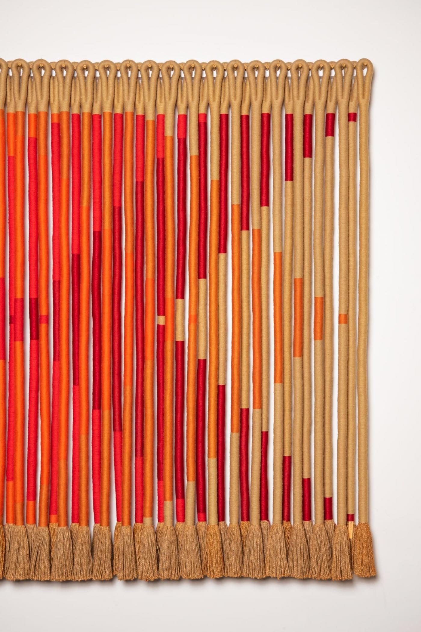 'Convergence' a Monumental Textile Installation by Fiber Artist Jane Knight