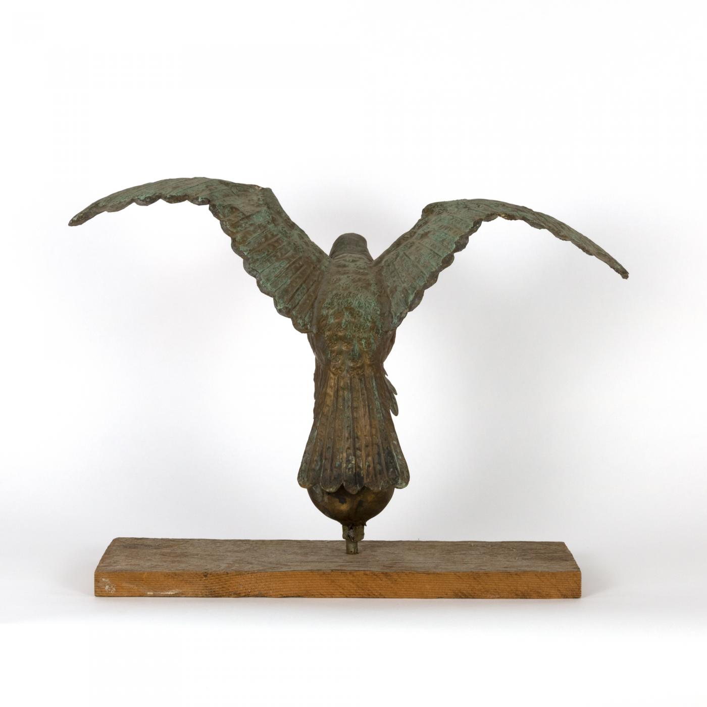 Harris & Co. - Copper Pilot House Eagle Weather Vane On Later Mount ...
