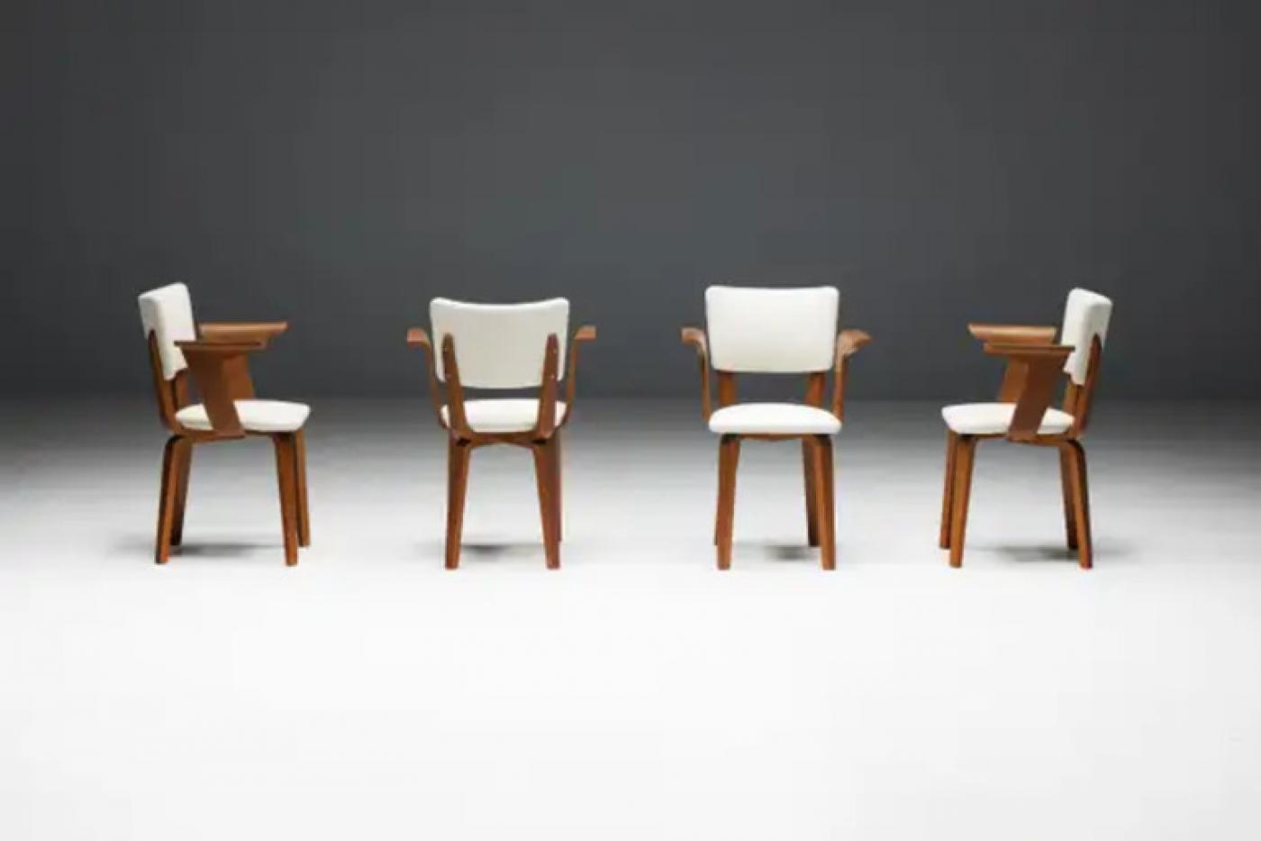 Cor Alons - Dining Chairs by Cor Alons for Gouda Den Boer, Netherlands ...