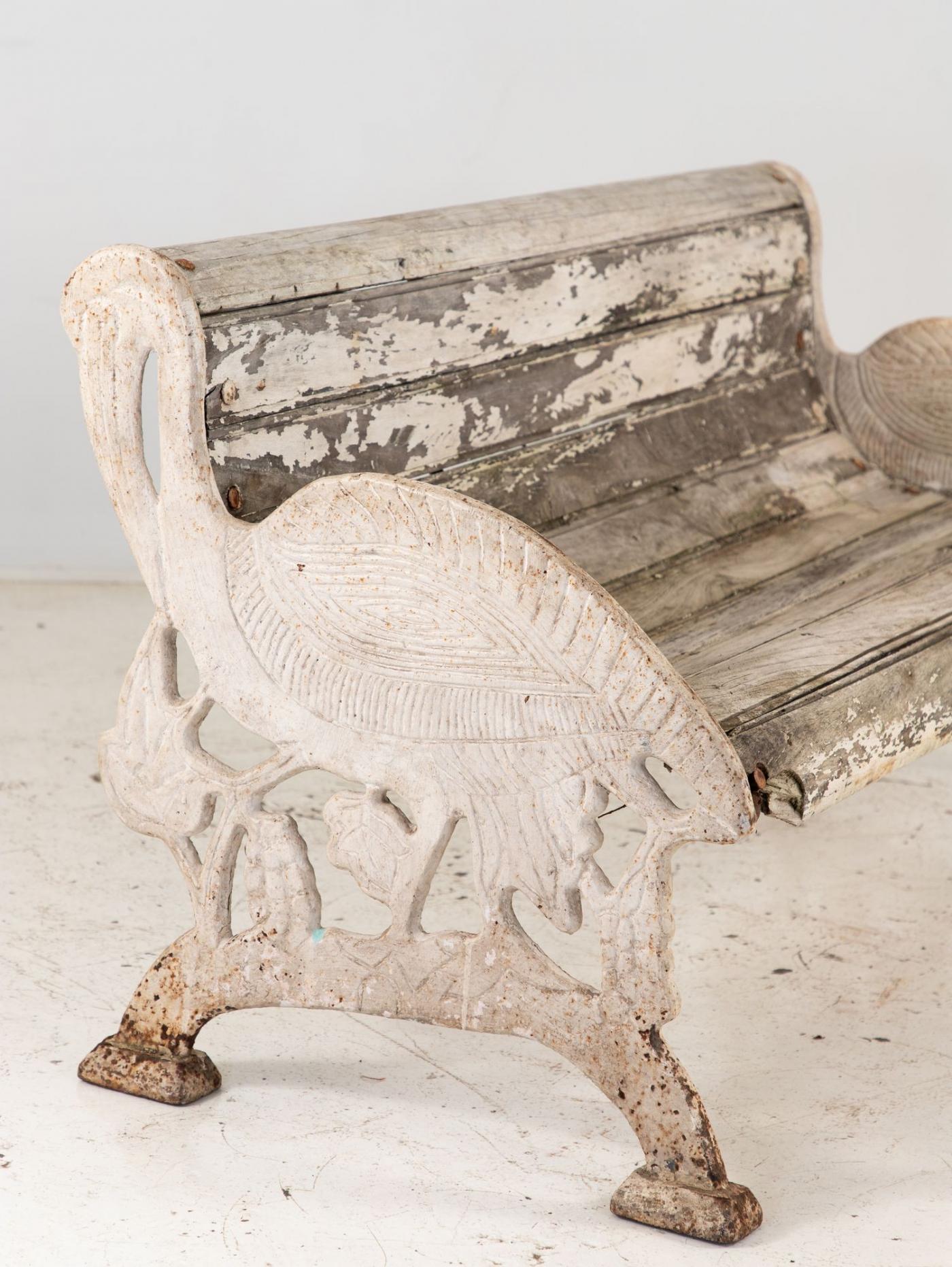 Crane Bench from Colchester Zoo in England, 20th Century