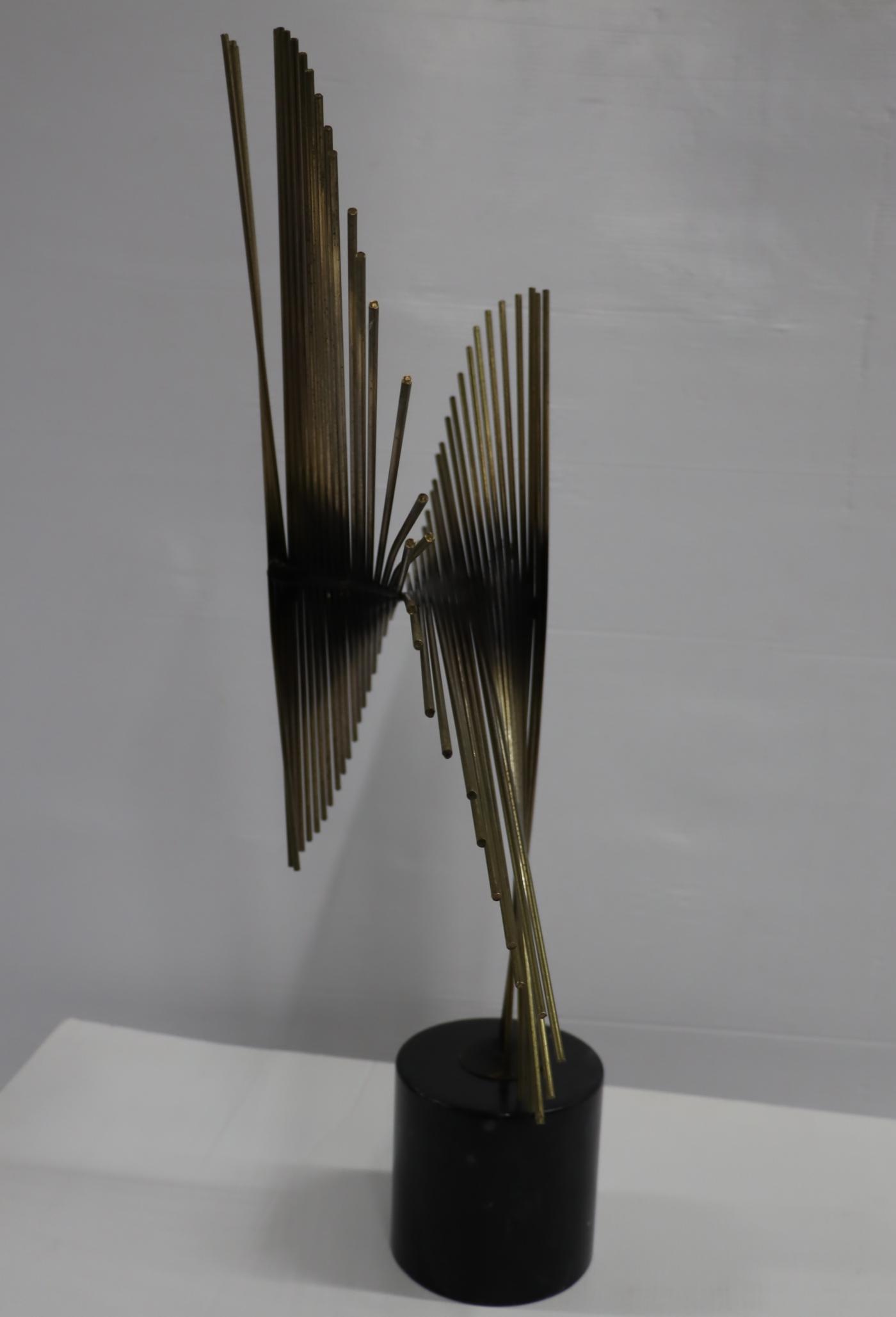 Curtis Jeré - Curtis Jere 1989 Modernist Table Sculpture