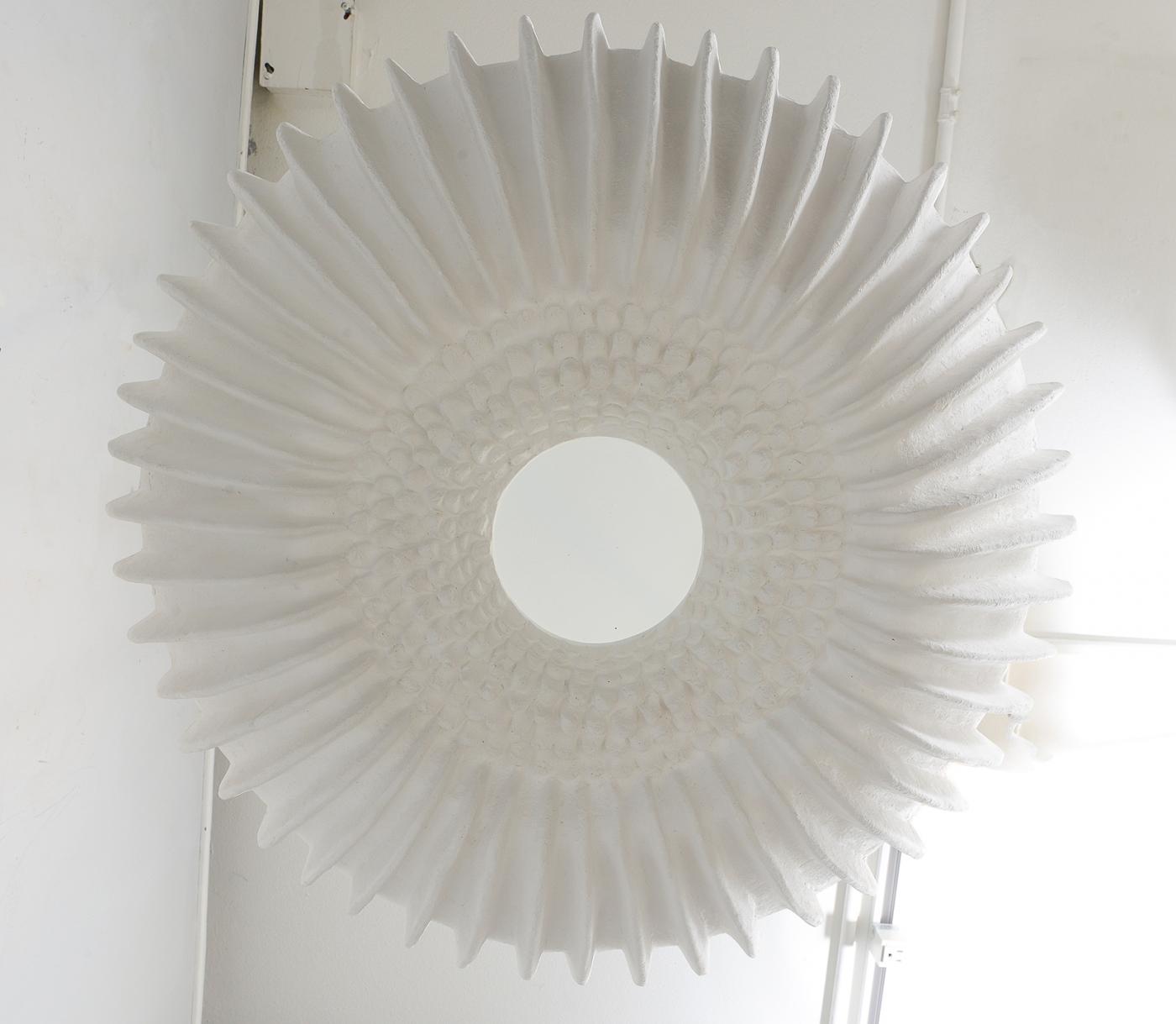 Custom Tournesol Plaster Lighting Fixture
