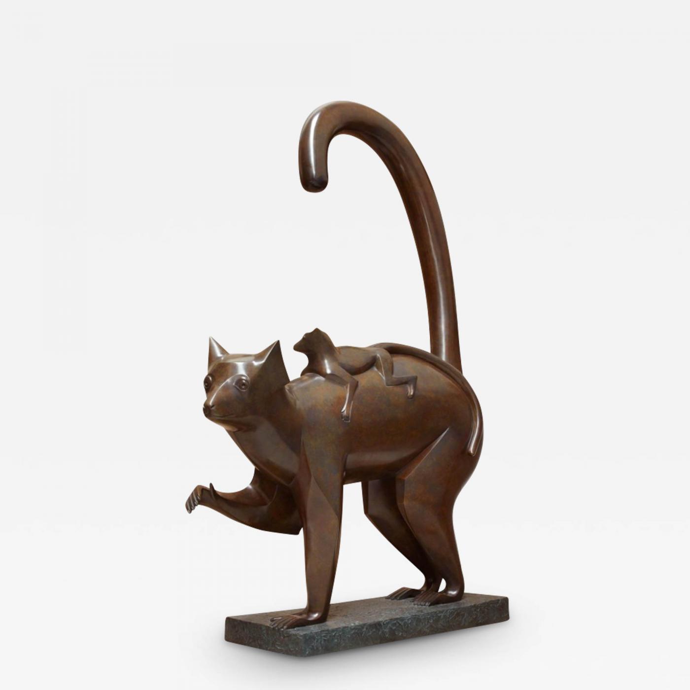 Daniel Daviau - Lemur and Its Child, 2001