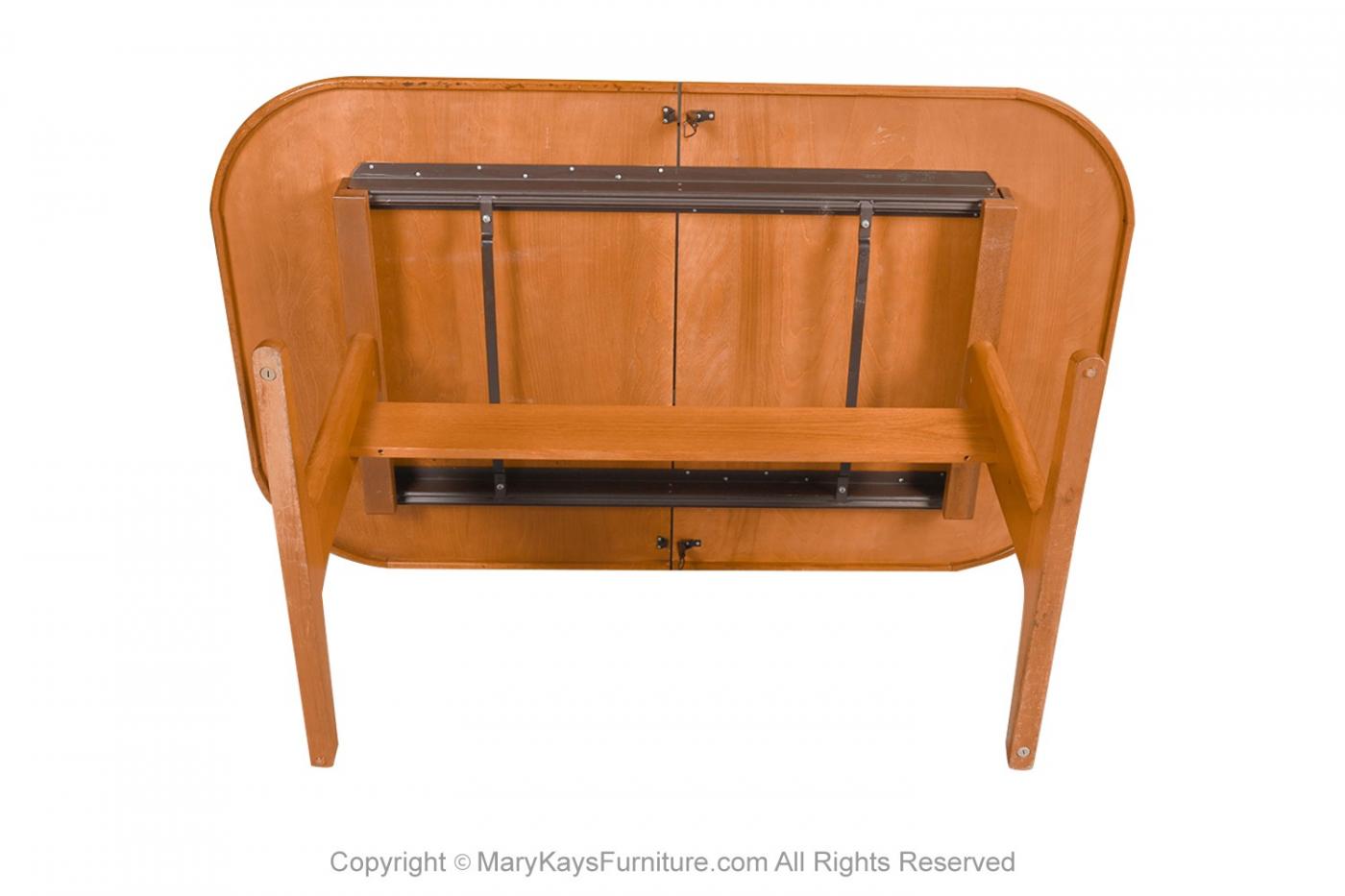Danish Mid Century Teak Expandable Dining Table