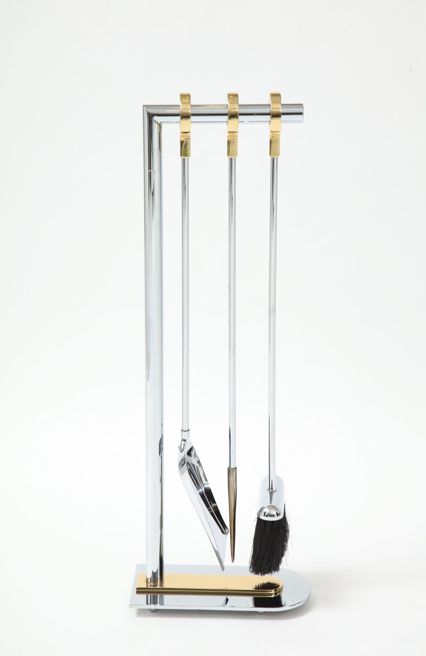 Danny Alessandro - Danny Alessandro Chrome, Brass Fire Tools