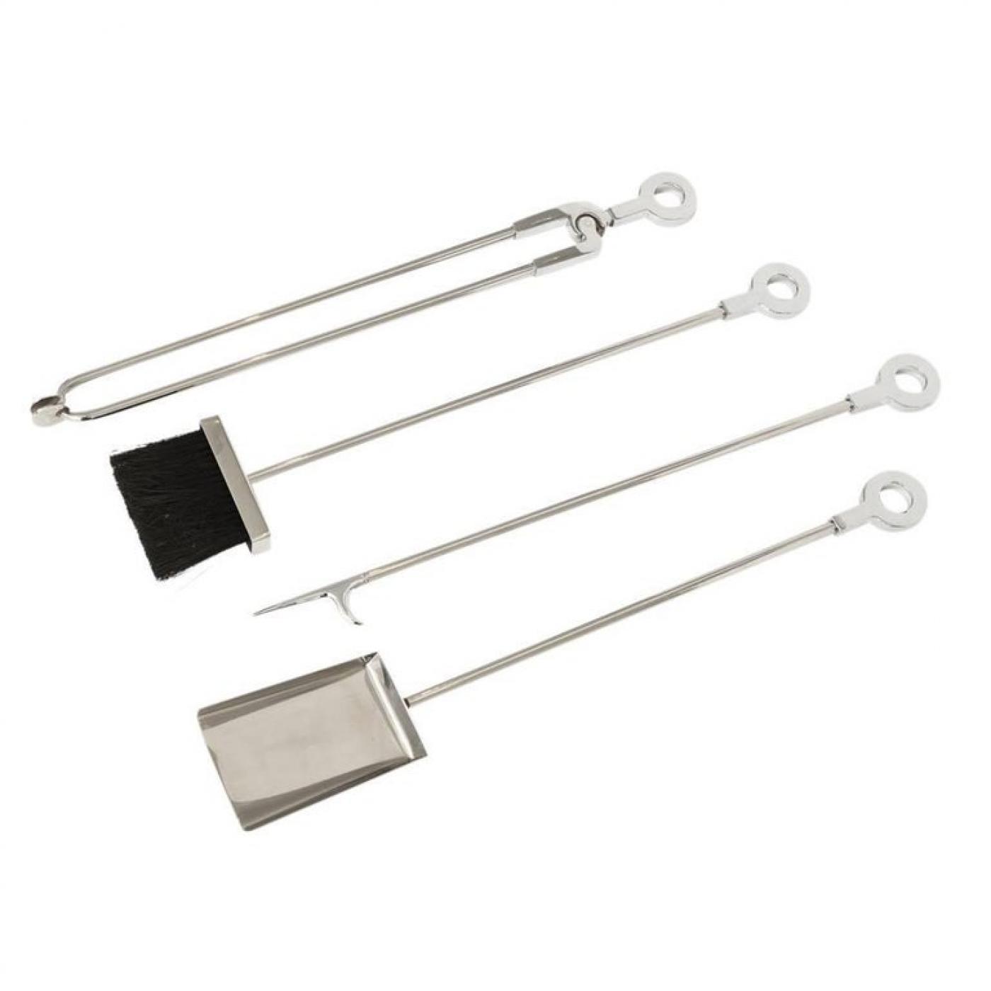 Danny Alessandro - Danny Alessandro Fireplace Tools, Nickel, Chrome ...
