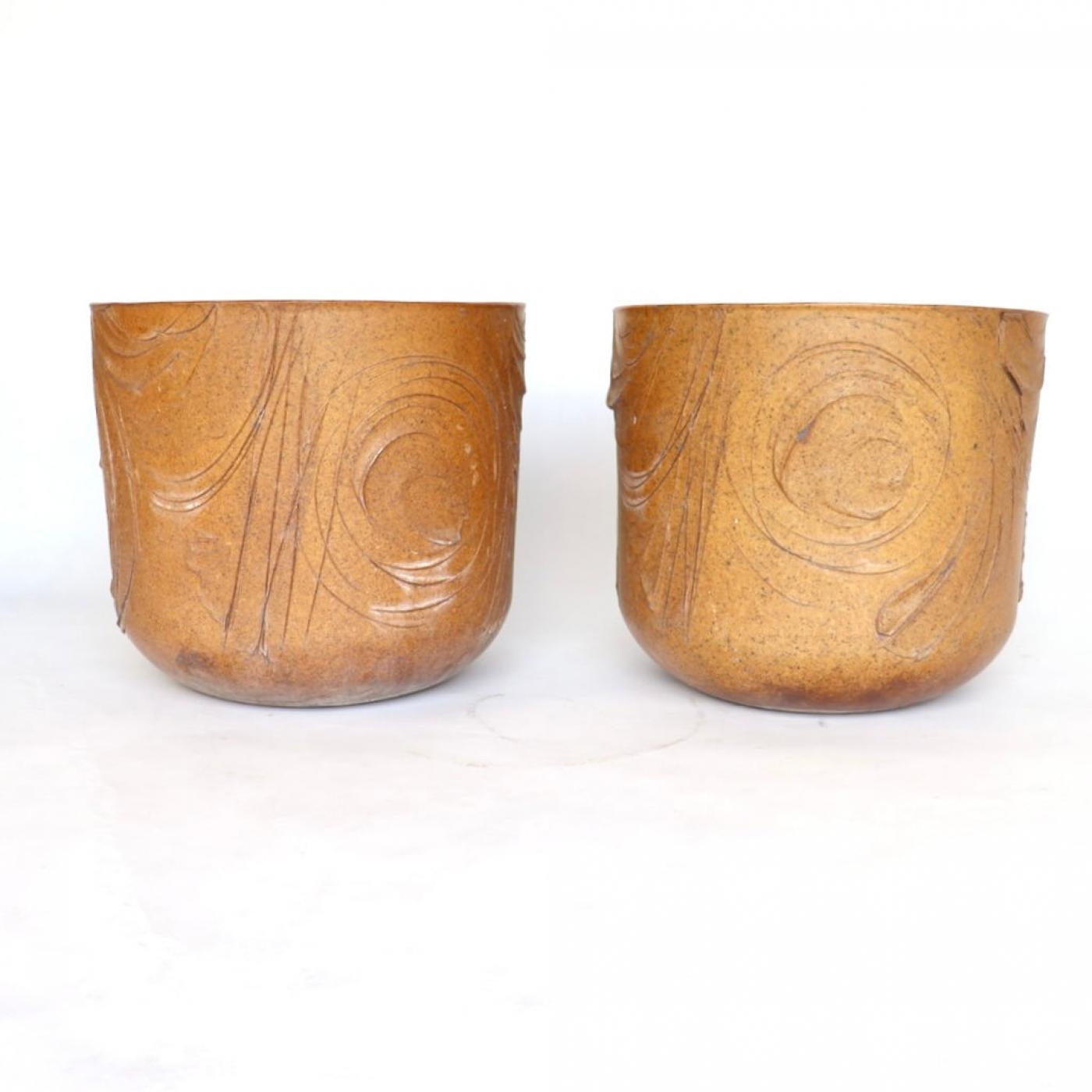 David Cressey - David Cressey Expressive" Glazed Planter for ...