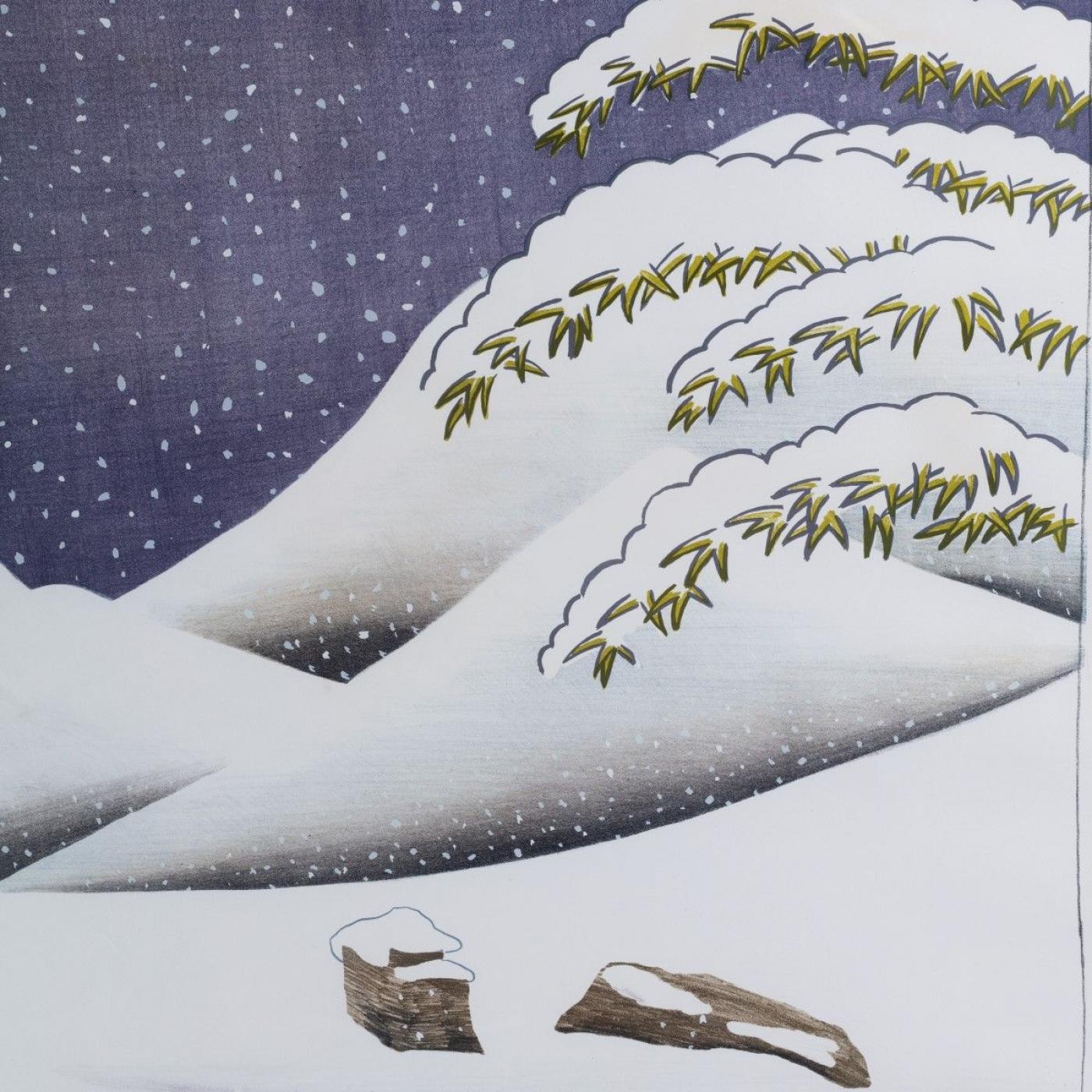 David Hockney - David Hockney (b. 1937) ‘Snow’
