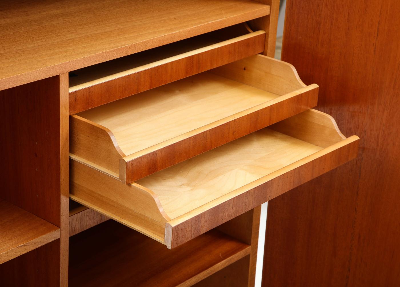 David Rosen - A David Rosén Teak & Mahogny Cabinet, Circa 1950s