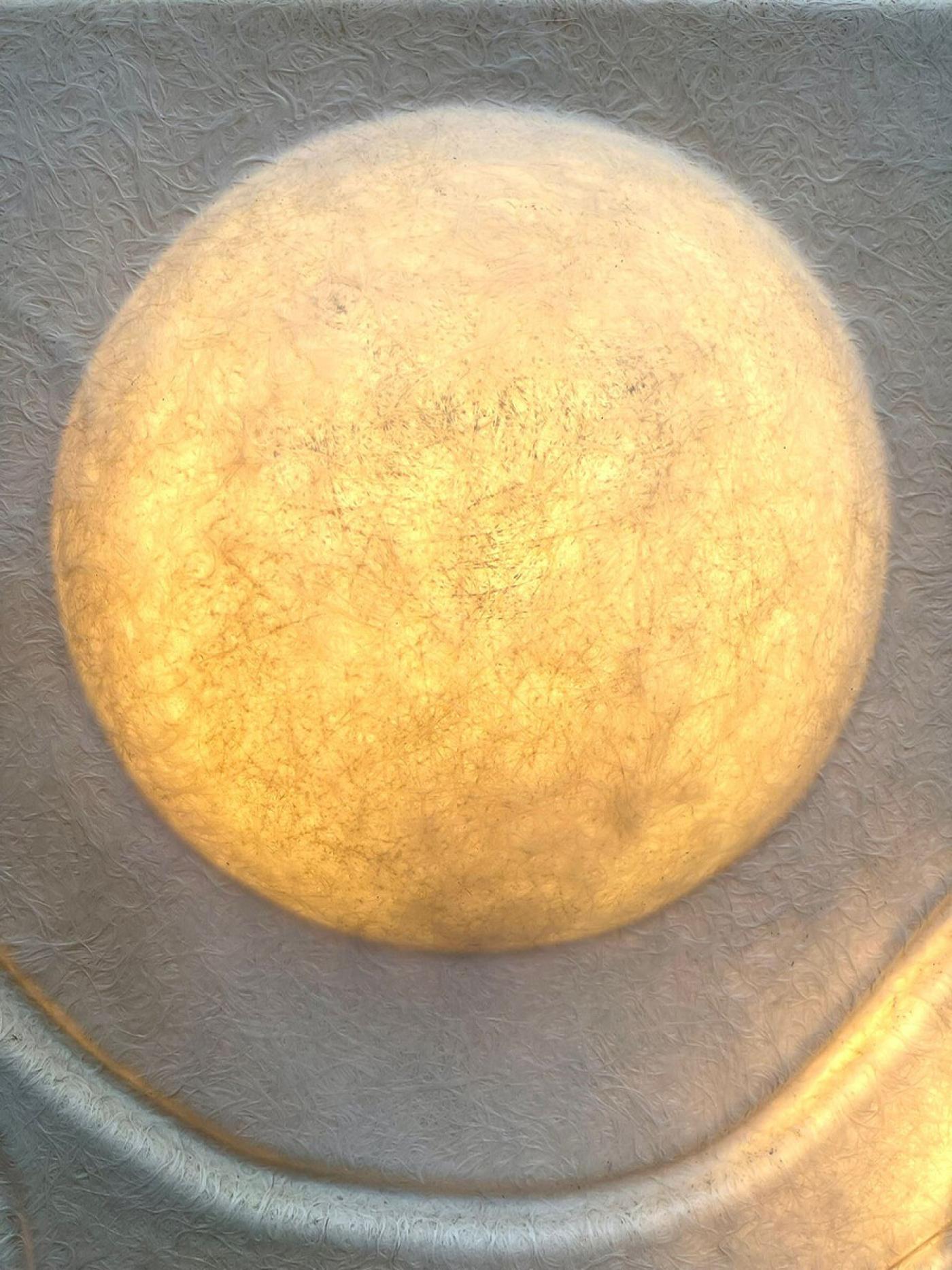 Decorative Wood & Fiberglass Wall Panel Light