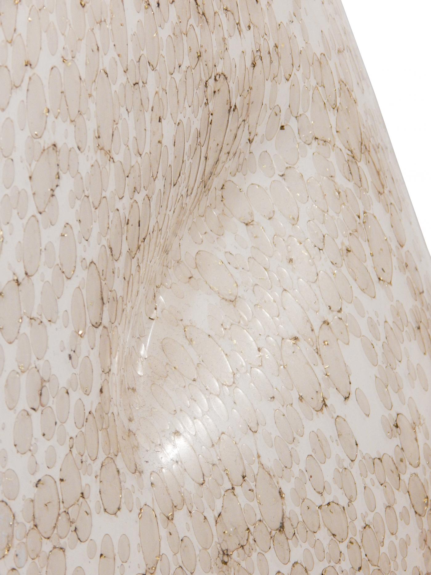 Dimpled Art Glass Vases