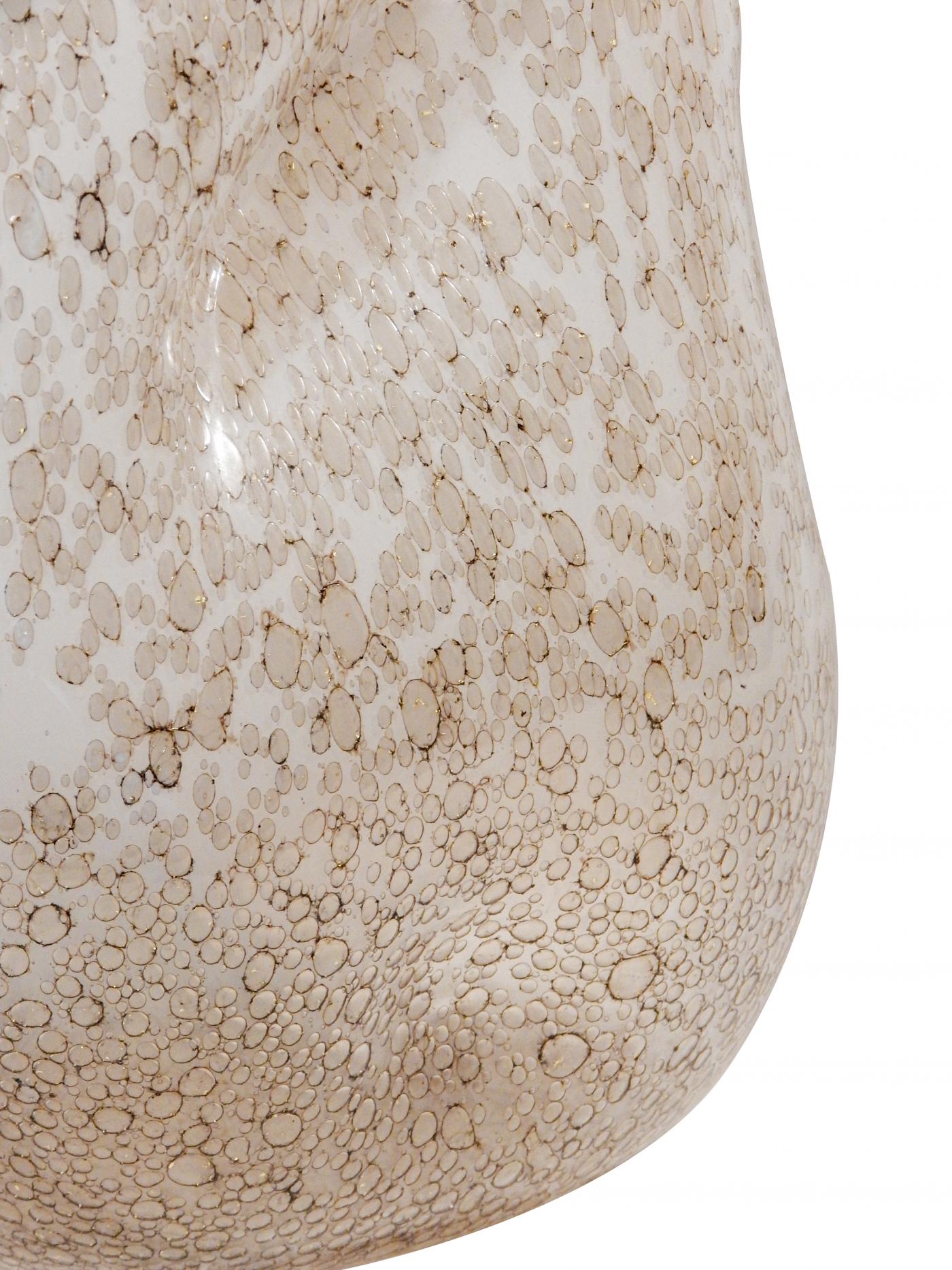 Dimpled Art Glass Vases