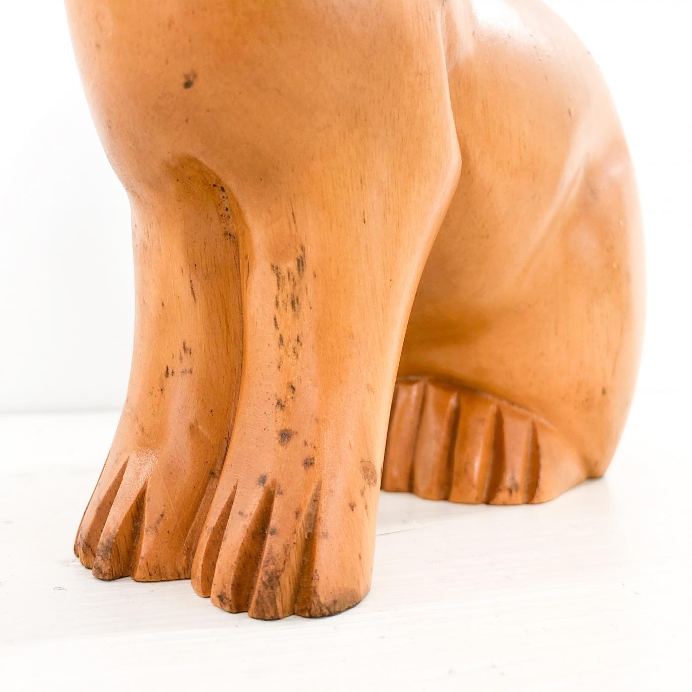 Dolbi Cashier - Brass and Maple Rabbit by Dolbi Cashier circa 1987