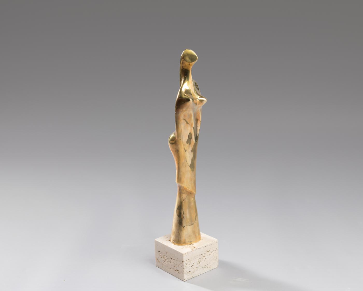 Domenico Calabrone - Domenico Calabrone, Bronze Sculpture, Brazil, Late ...