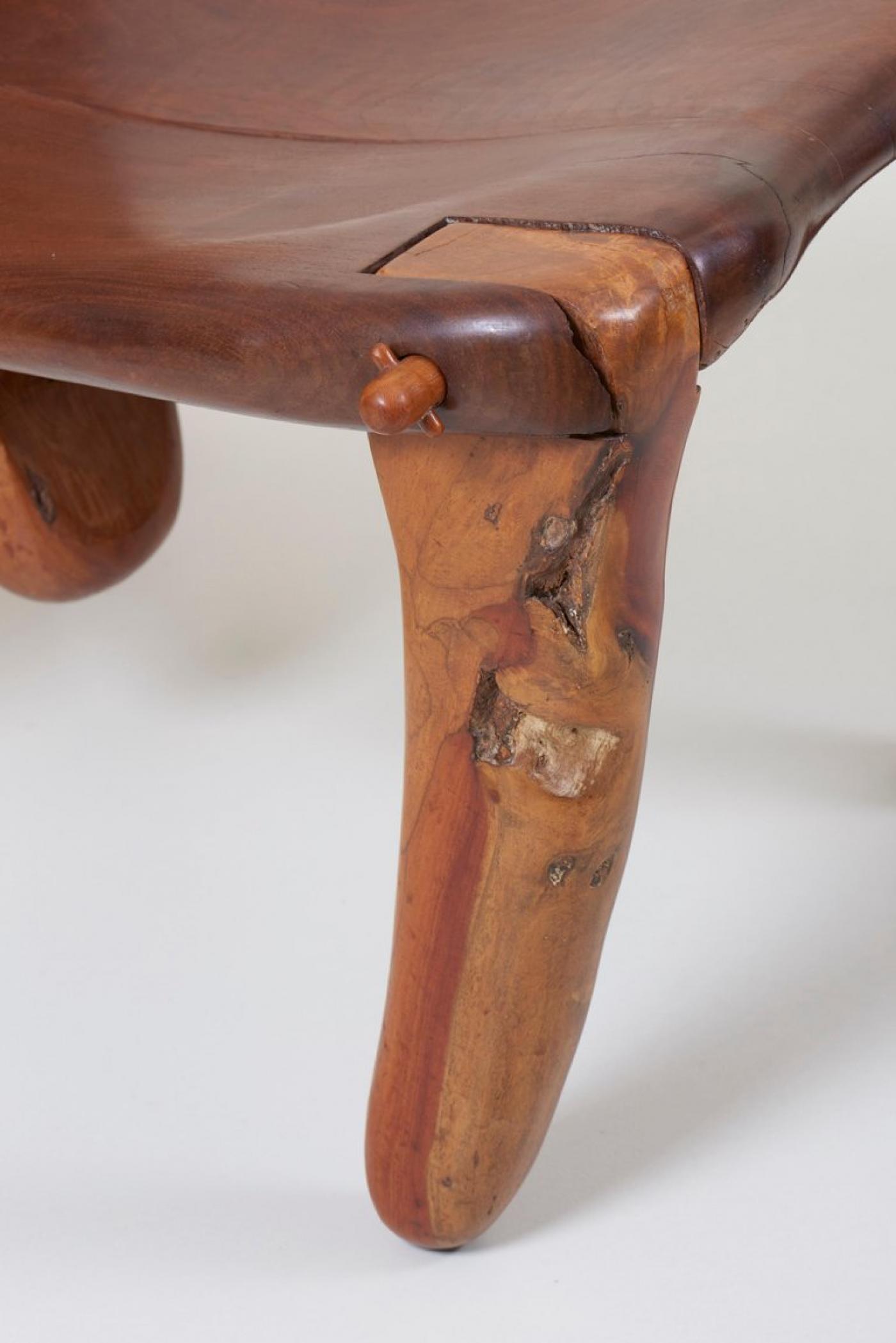 Don Shoemaker - Pair of Craft Wooden Studio Lounge Chairs by Don ...