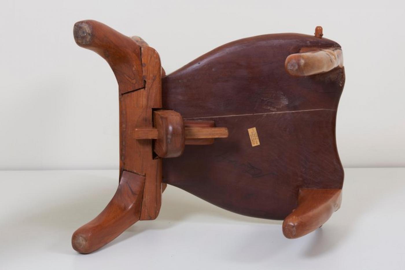 Don Shoemaker - Pair of Craft Wooden Studio Lounge Chairs by Don ...