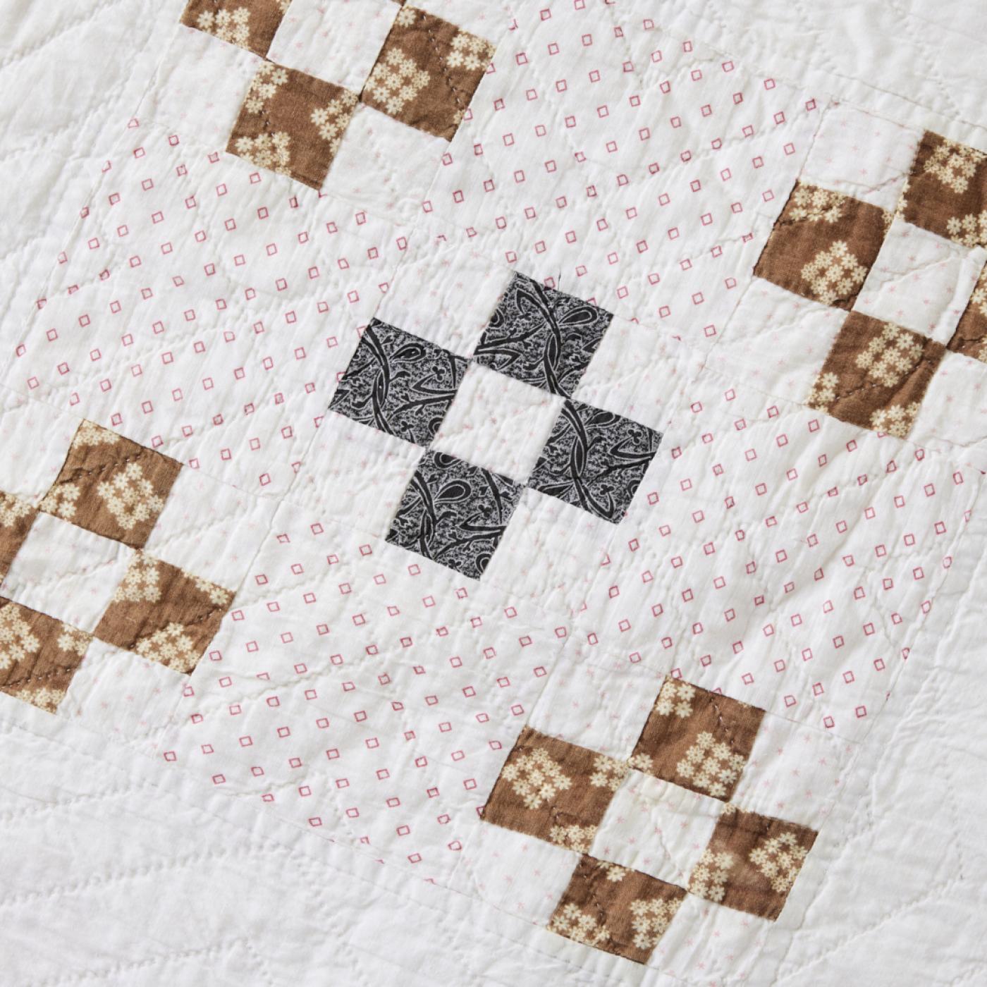 Double Nine Patch Quilt, C. 1910